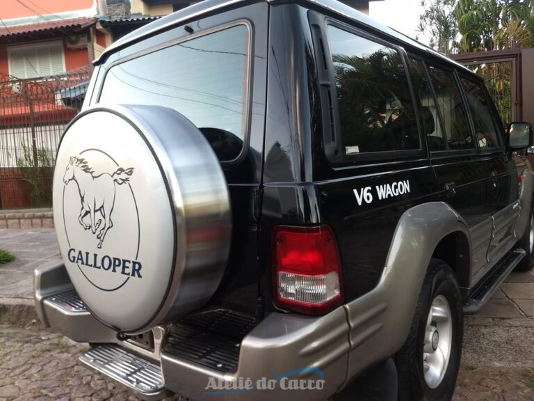 Ateliê do Carro | Hyundai Galloper Exceed 4×4 V6 98 – RARA E ORIGINAL