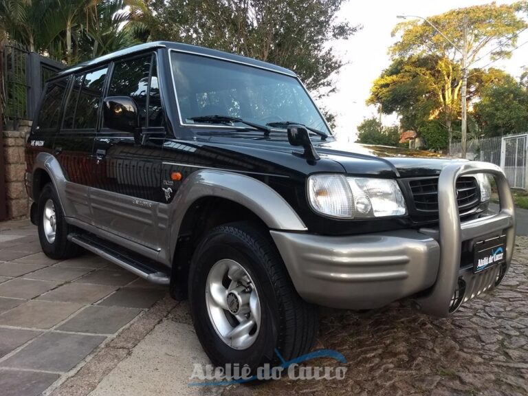 Ateliê do Carro | Hyundai Galloper Exceed 4×4 V6 98 – RARA E ORIGINAL