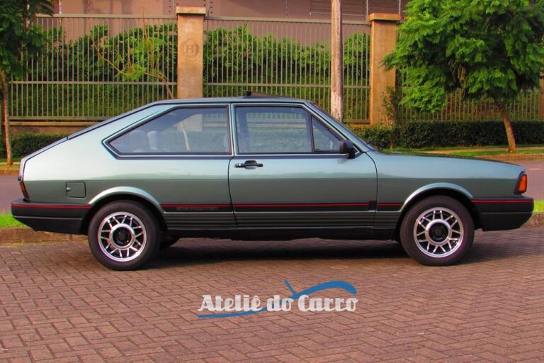 Ateliê do Carro | VW PASSAT GTS POINTER 1987 VERDE ESMERALDA