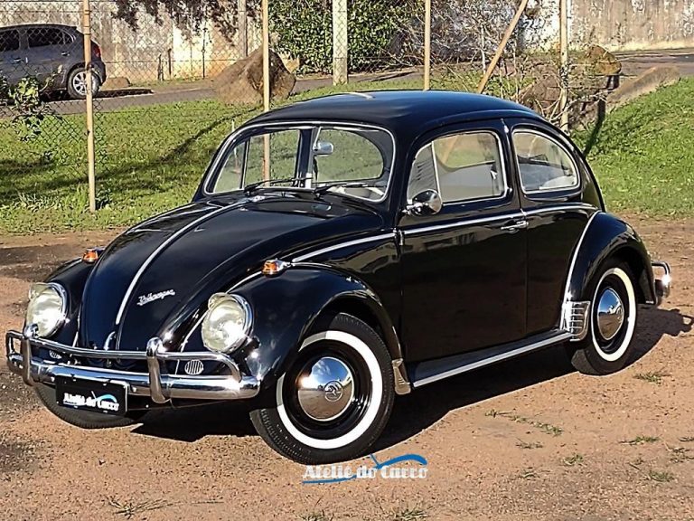 Ateliê do Carro | Fusca 1300 1970 preto com interior branco. Antigo ...