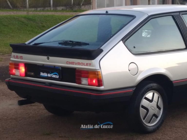 Ateliê do Carro | Monza S/R 1.8/S 1986 Prata Andino. Esportividade com ...