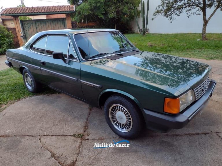 Ateliê do Carro | Opala Comodoro SL/E Coupé 1988. 98.000 km. Rara ...