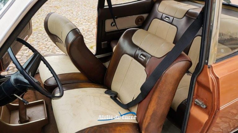 Ateliê do Carro | Corcel Luxo 1976 Bronze Lancer com interior marrom ...