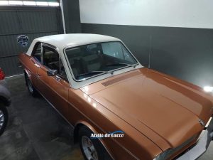 Ateliê do Carro | Corcel Luxo 1976 Bronze Lancer com interior marrom ...