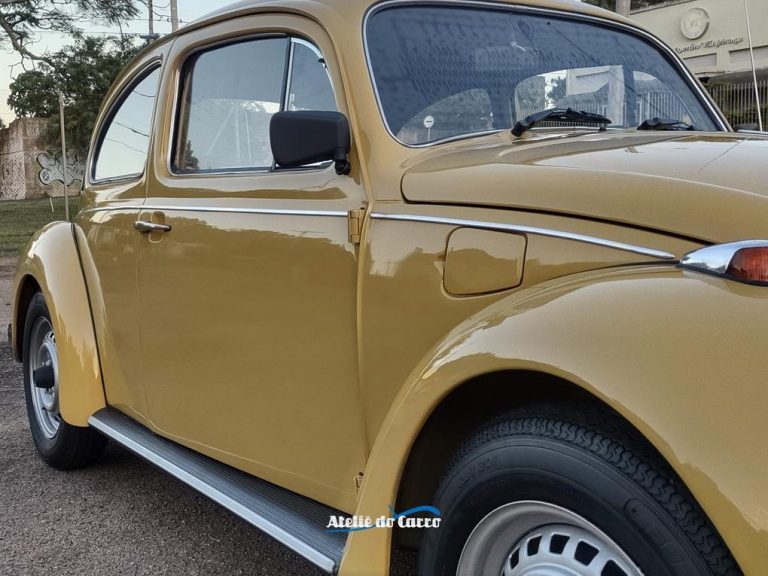 Ateliê do Carro | Fusca 1300L 1979 Bege Jamaica com interior ...