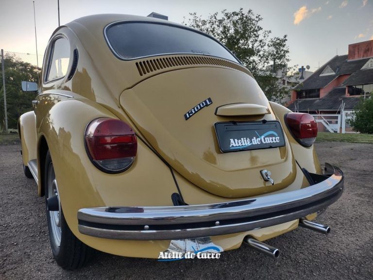 Ateliê do Carro | Fusca 1300L 1979 Bege Jamaica com interior ...