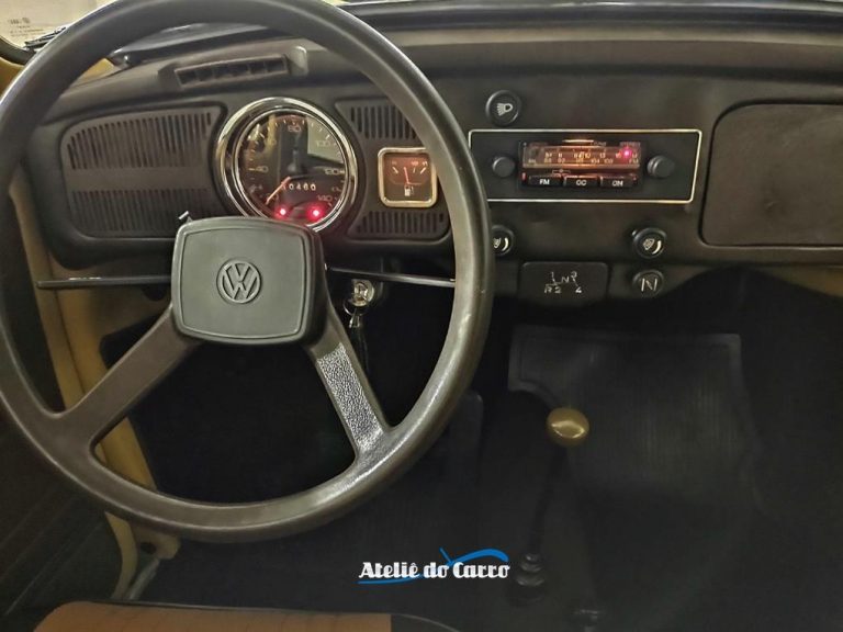 Ateliê do Carro | Fusca 1300L 1979 Bege Jamaica com interior ...