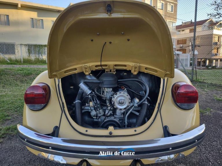 Ateliê do Carro | Fusca 1300L 1979 Bege Jamaica com interior ...
