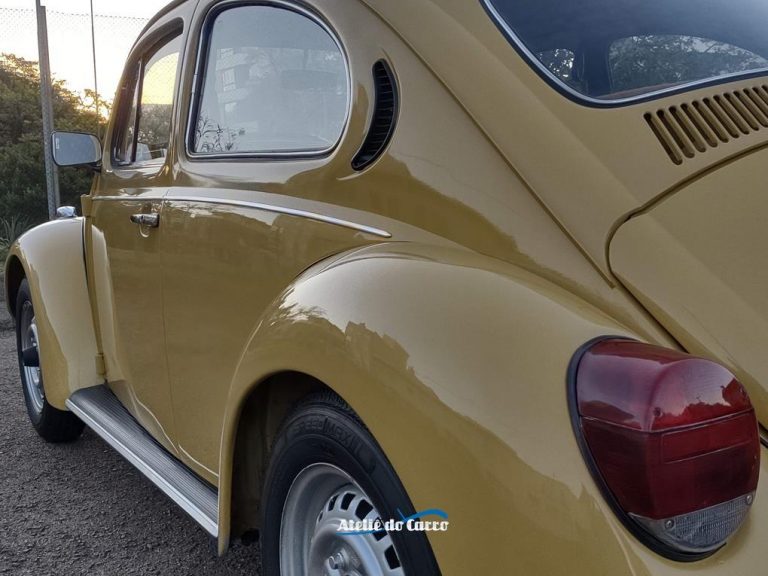 Ateliê do Carro | Fusca 1300L 1979 Bege Jamaica com interior ...