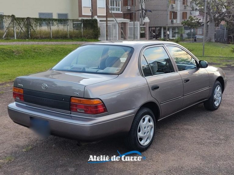 Ateliê do Carro | Toyota Corolla DX 1995 2º dono, em rara conservação ...
