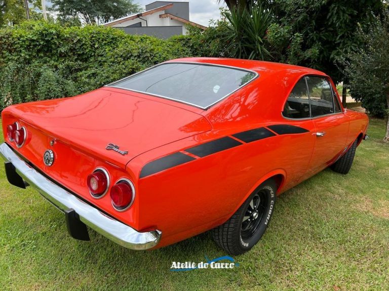 Ateliê do Carro | Opala SS4 1975 Vermelho Marte, absolutamente ...