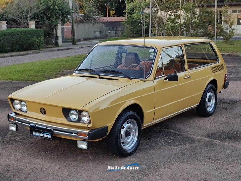 Ateliê do Carro | Variant II 1979 em raro estado, com placa preta e ...
