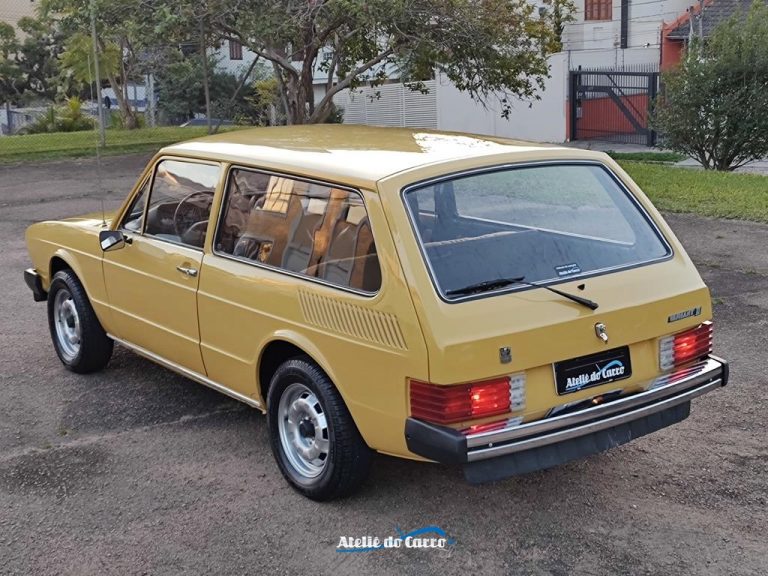 Ateliê do Carro | Variant II 1979 em raro estado, com placa preta e ...