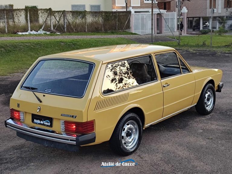 Ateliê do Carro | Variant II 1979 em raro estado, com placa preta e ...